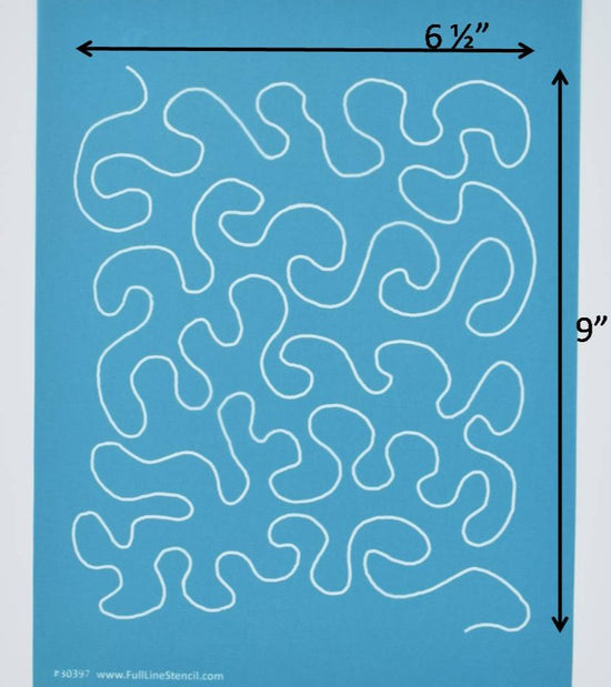 Continuous Full Line Quilting Stencils Online - Full Line Stencils ...
