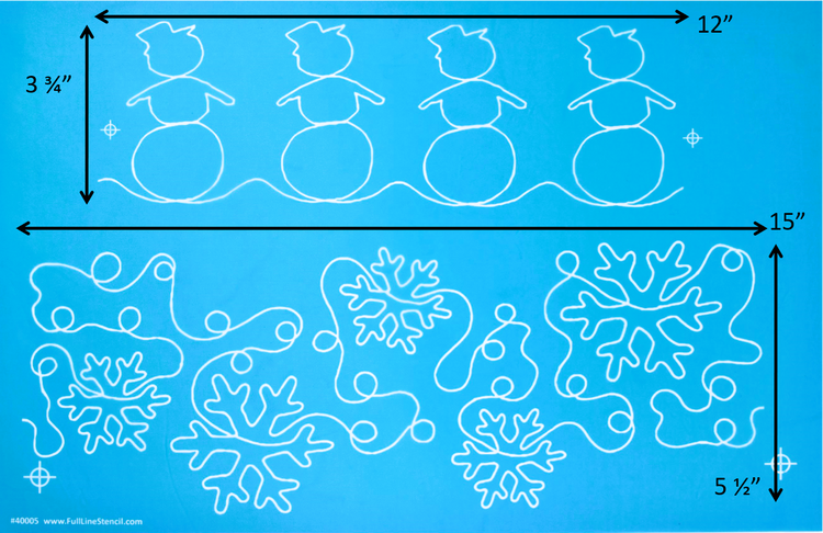 33028 Holiday Stencils Bundle – Hancy Creations/Full Line Stencil Store
