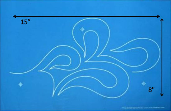 Continuous Full Line Quilting Stencils Online - Full Line Stencils ...