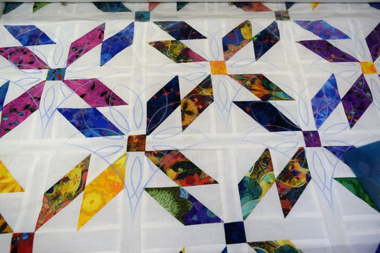 Quilt Pounce Pad, Blue chalk – Hancy Creations/Full Line Stencil Store