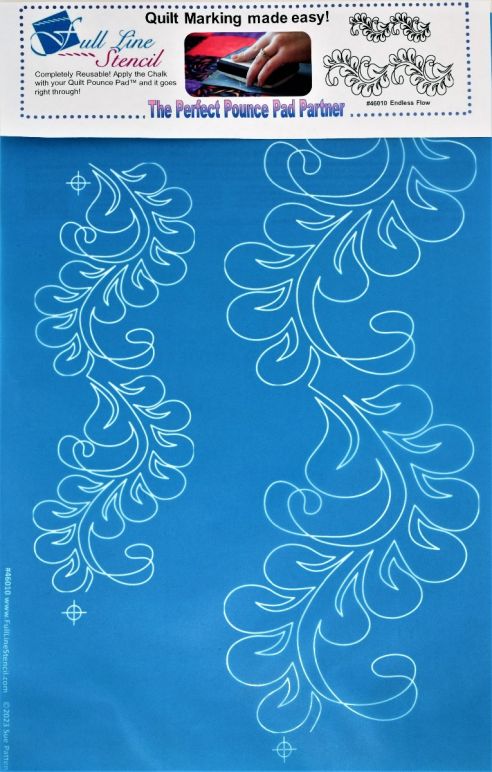 46010 Endless Flow Full Line Stencil by Hancy Creations – Hancy ...