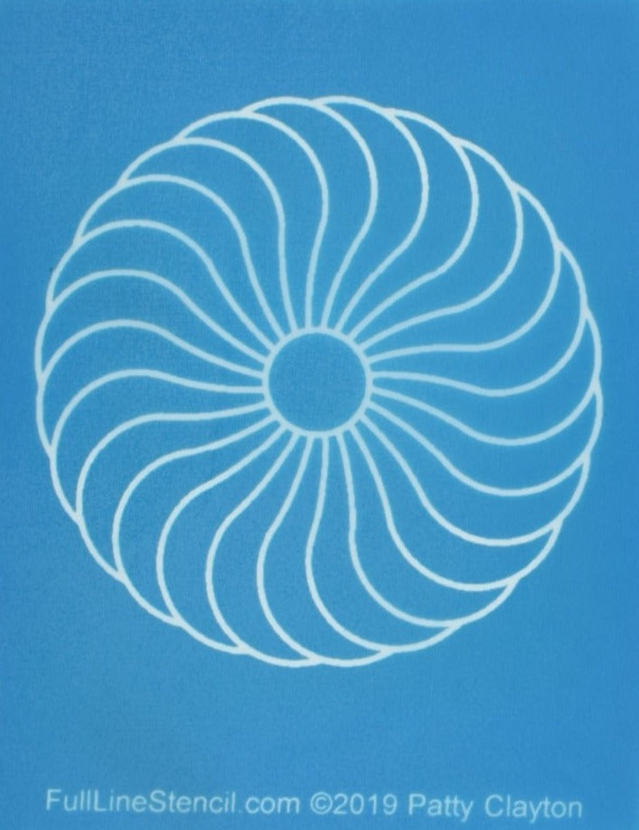 Continuous Full Line Quilting Stencils Online - Full Line Stencils ...