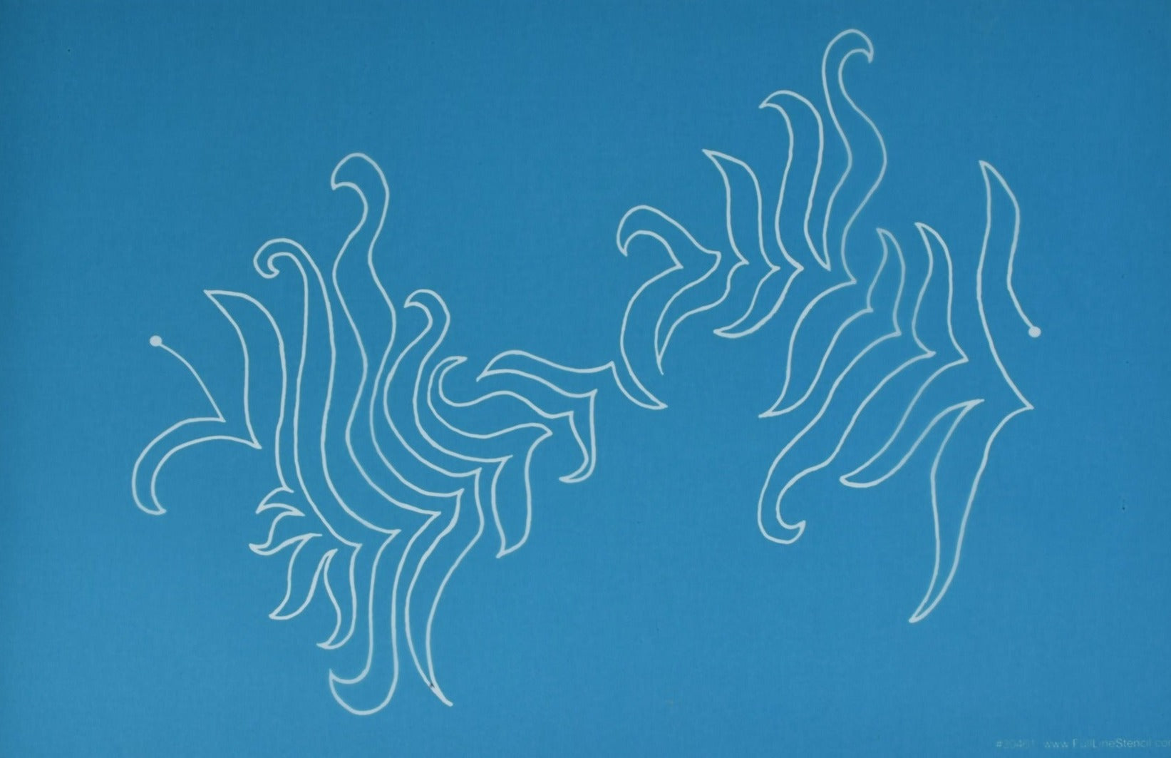 30461 Whale Tails – Hancy Creations/Full Line Stencil Store