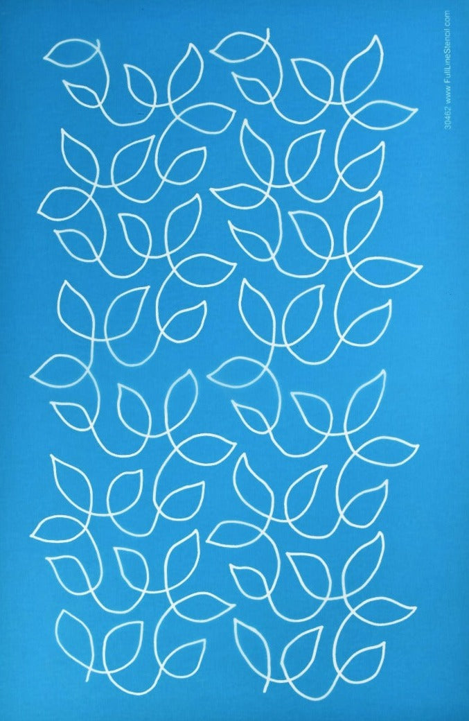 30462 Large Meandering Leaves – Hancy Creations/Full Line Stencil Store