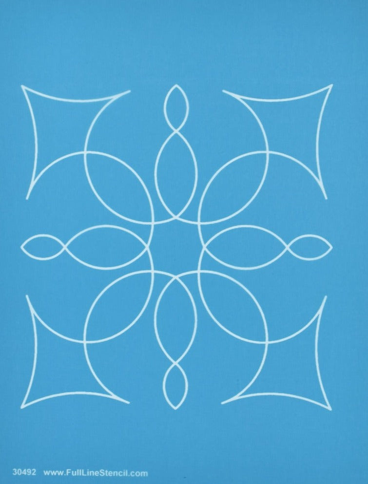 30492 Square Dance – Hancy Creations/Full Line Stencil Store