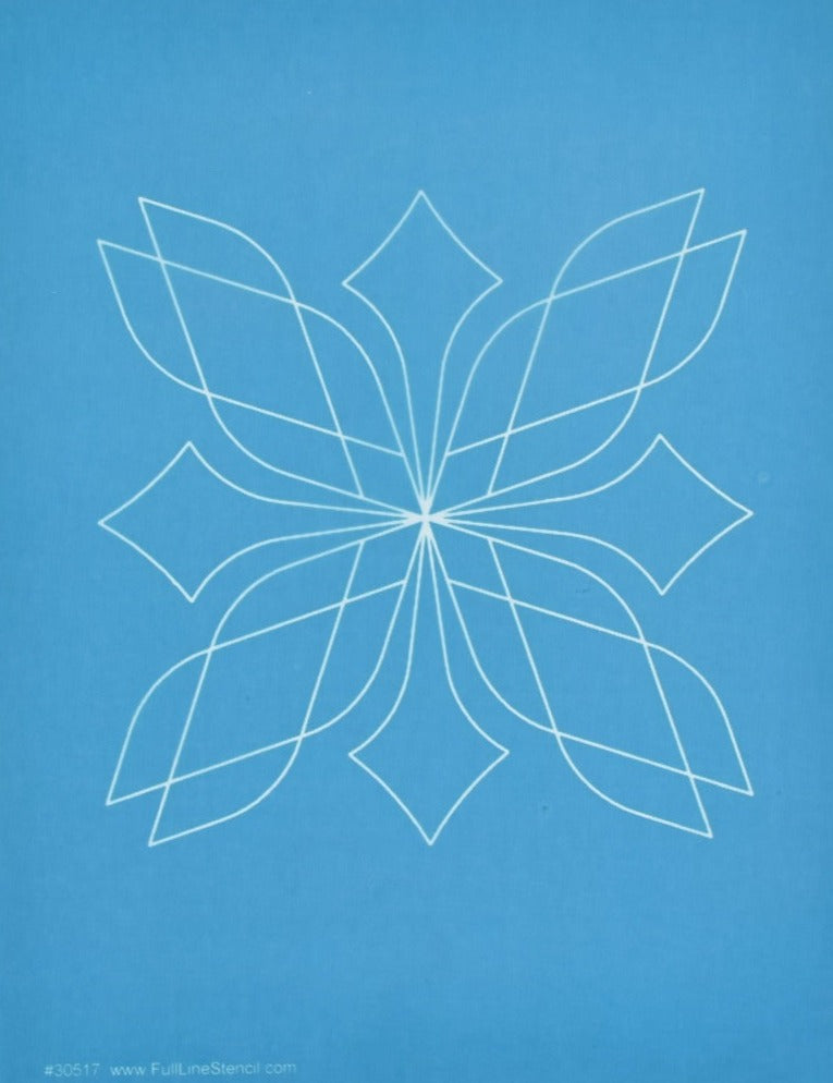 30517 Argyle Star – Hancy Creations/Full Line Stencil Store
