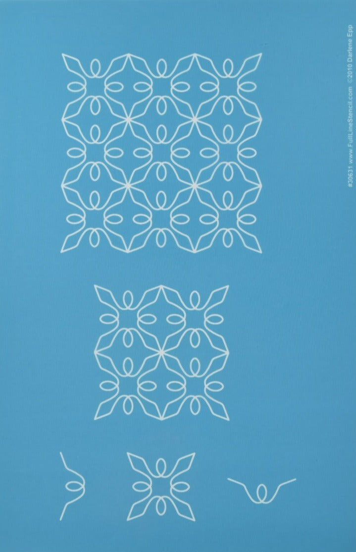 30631 Outside Loop, 3x – Hancy Creations/Full Line Stencil Store