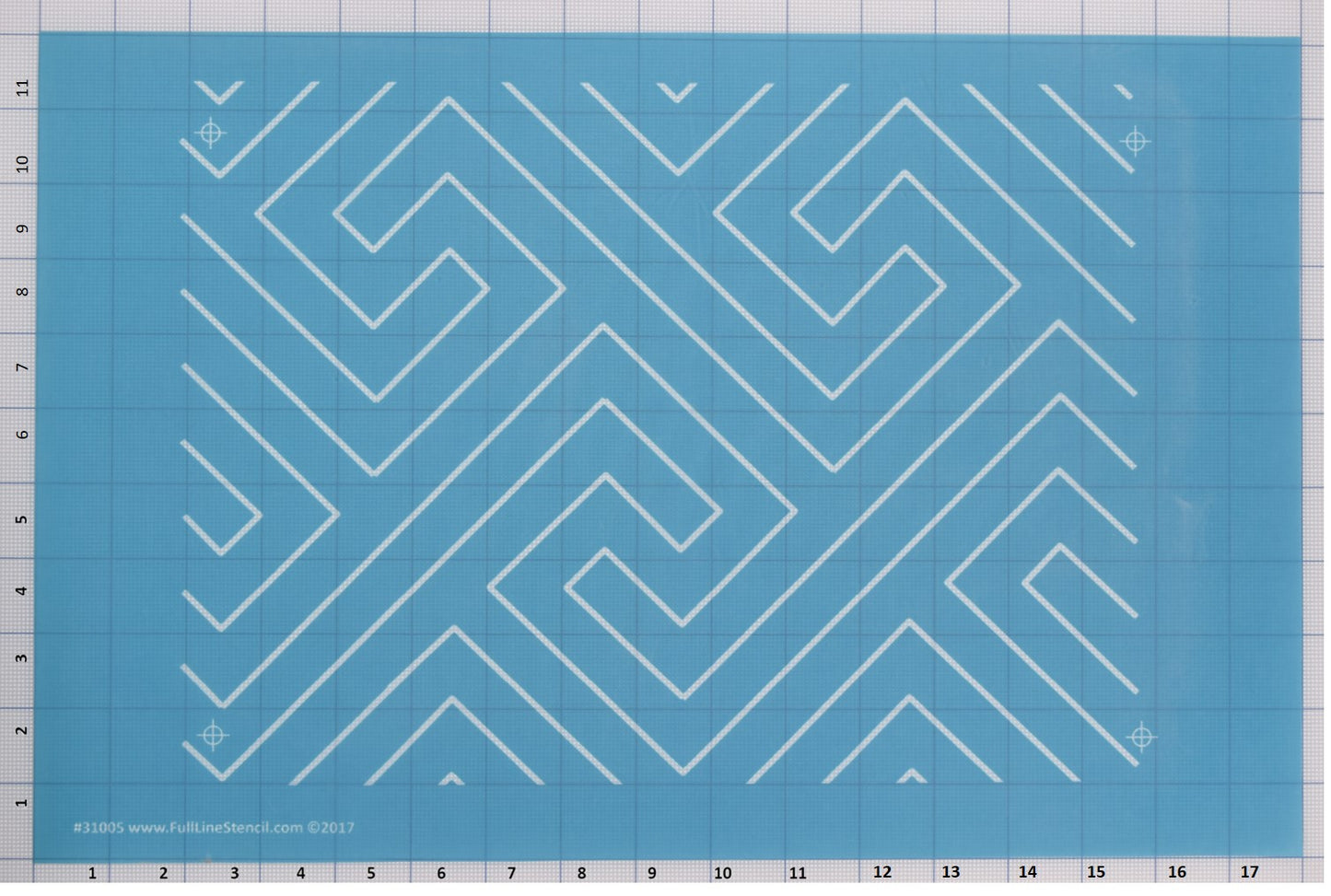31005 Modern Maze – Full Line Stencil Store