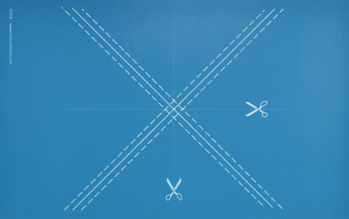 31018 Easy Half Square Triangle Remarkable Tool – Full Line Stencil Store