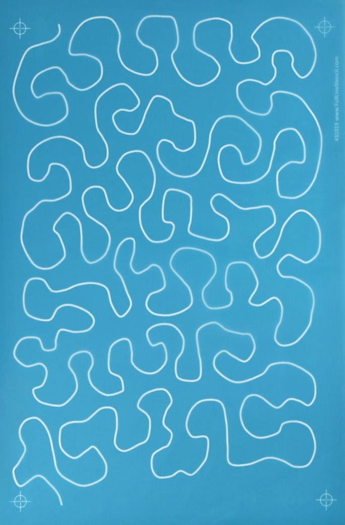 Stipple Stencil for quilting – Hancy Creations/Full Line Stencil Store