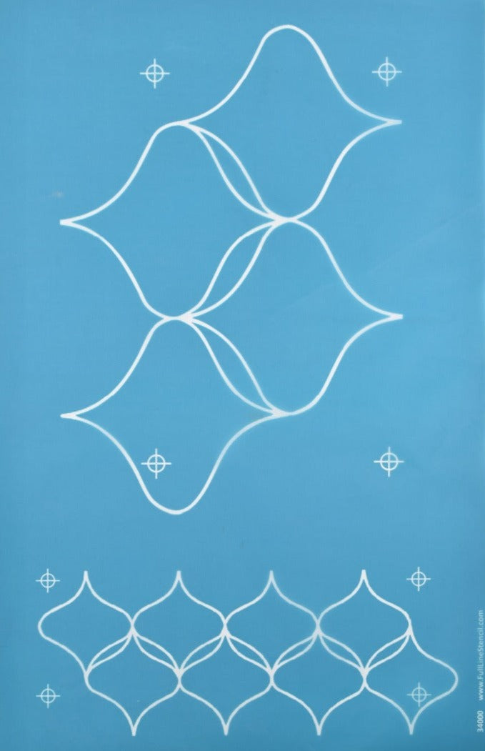 34000 OGee Full Line Stencil – Hancy Creations/Full Line Stencil Store