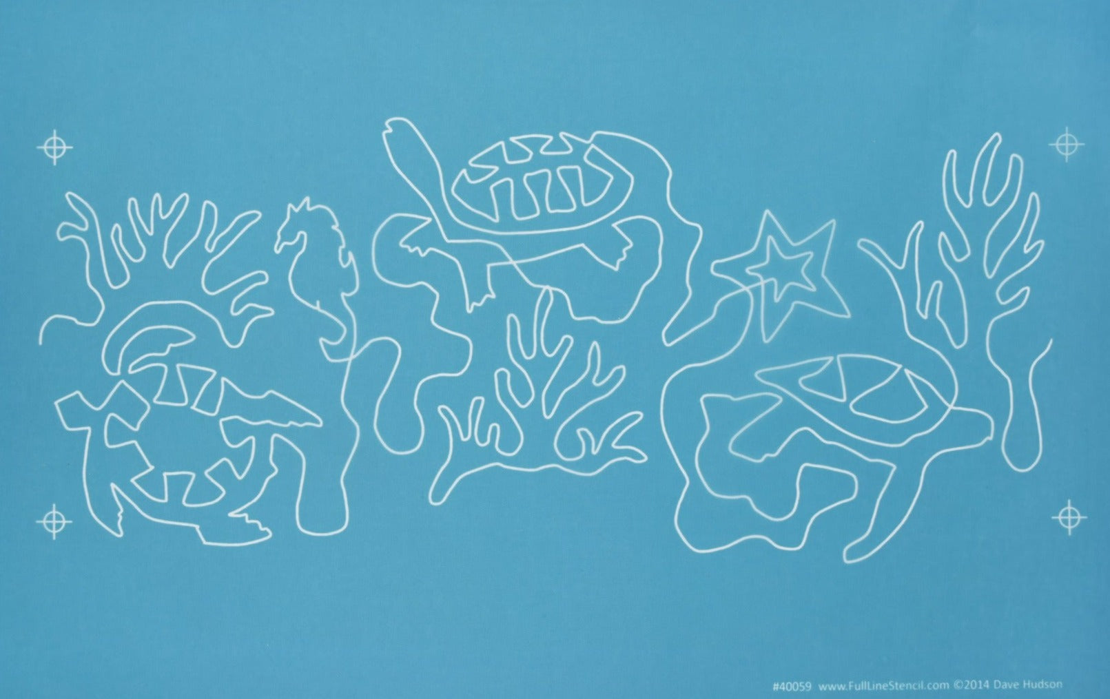 40059 Turtles Overall – Hancy Creations/Full Line Stencil Store