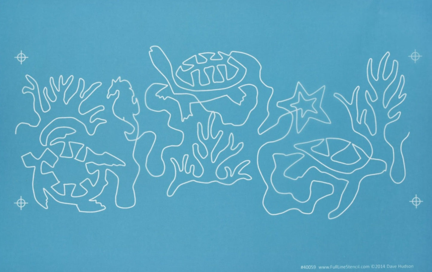 40059 Turtles Overall – Hancy Creations/Full Line Stencil Store