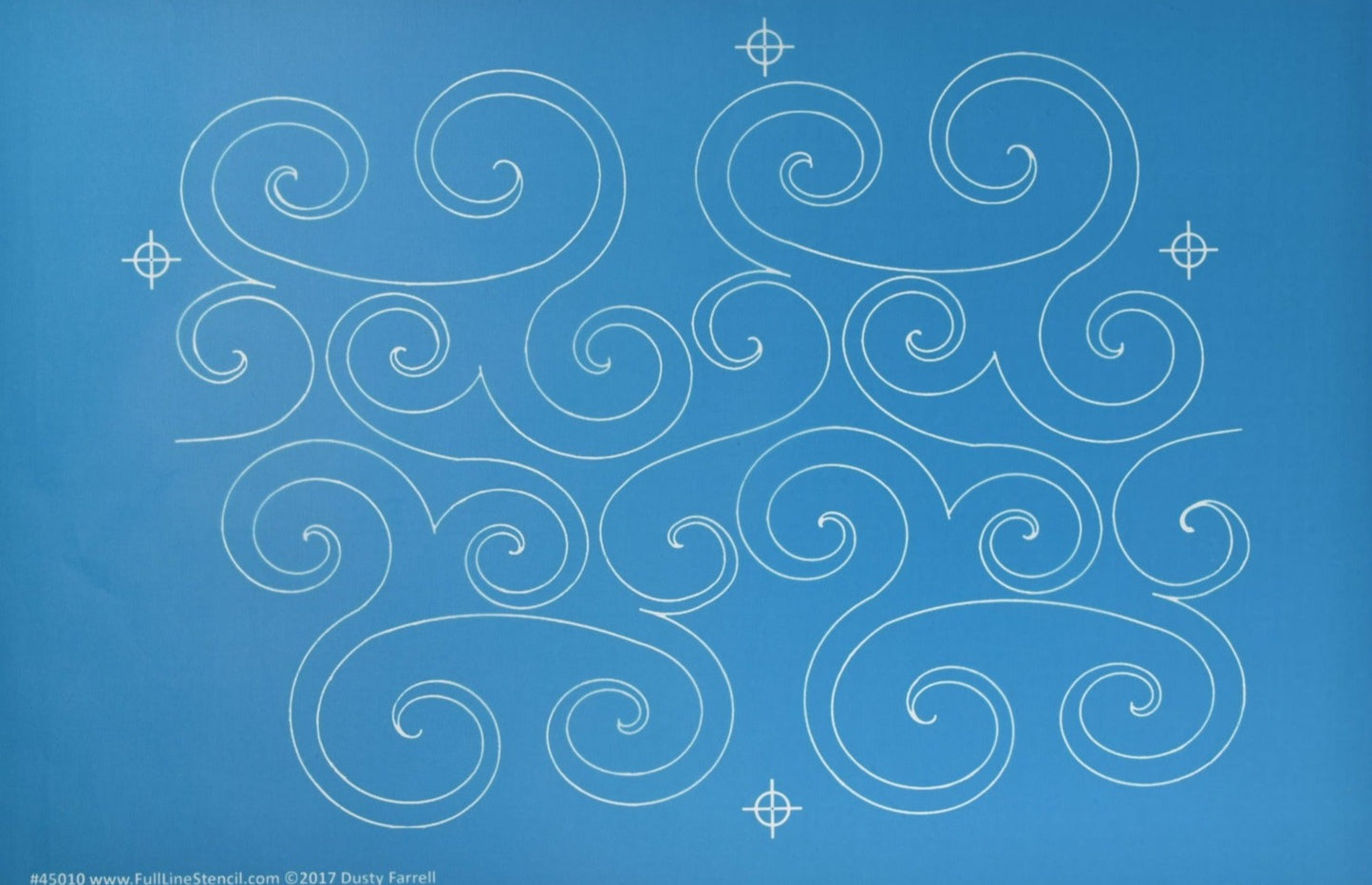 45010 Swirl Echo by Dusty Farrell – Full Line Stencil Store
