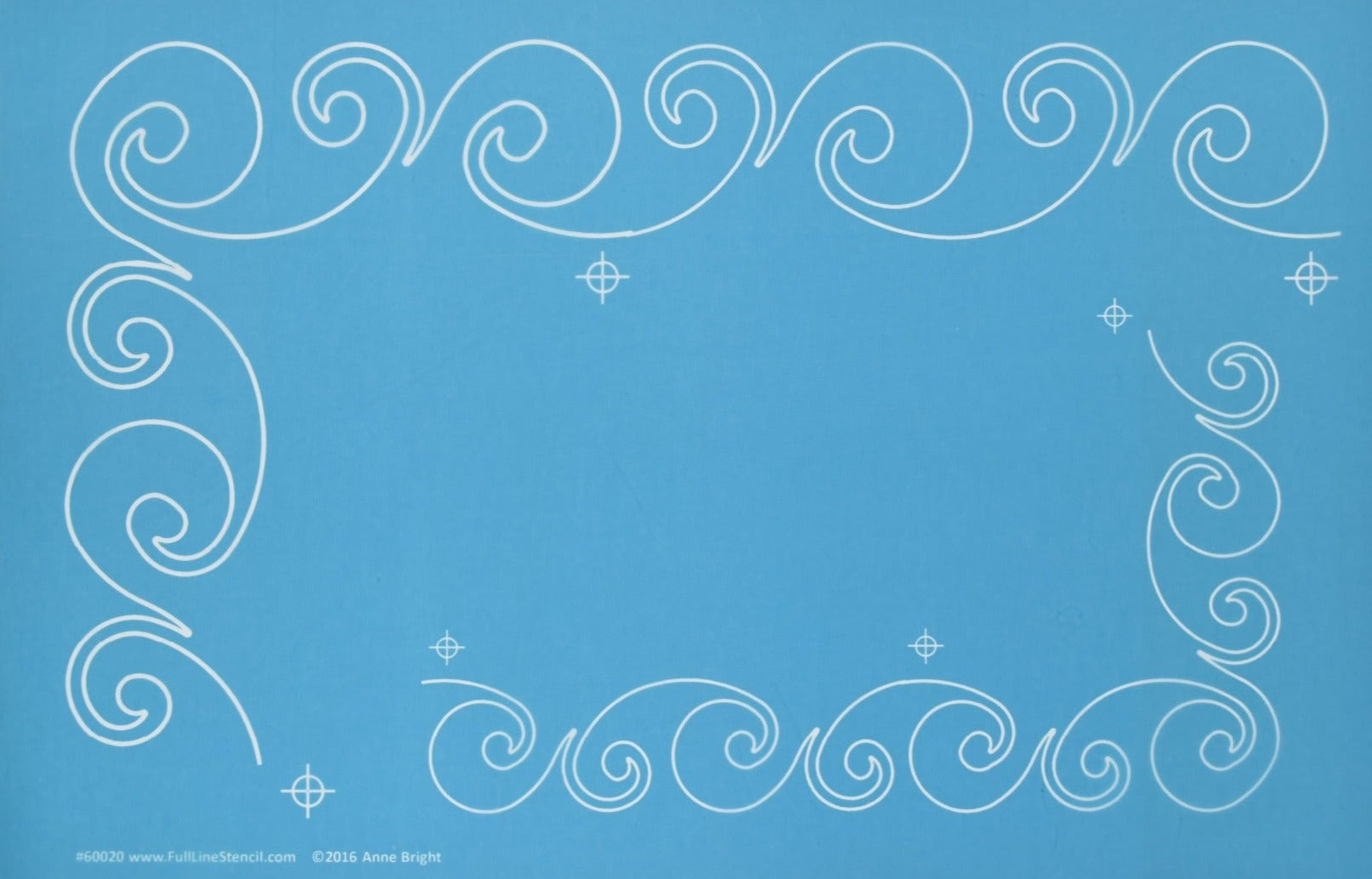 60020 Playful Border by Anne Bright – Hancy Creations/Full Line Stencil ...