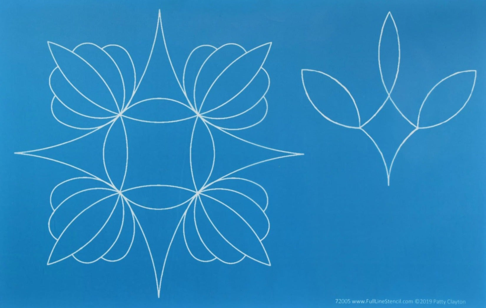 72005 Quatrefoil II – Hancy Creations/Full Line Stencil Store