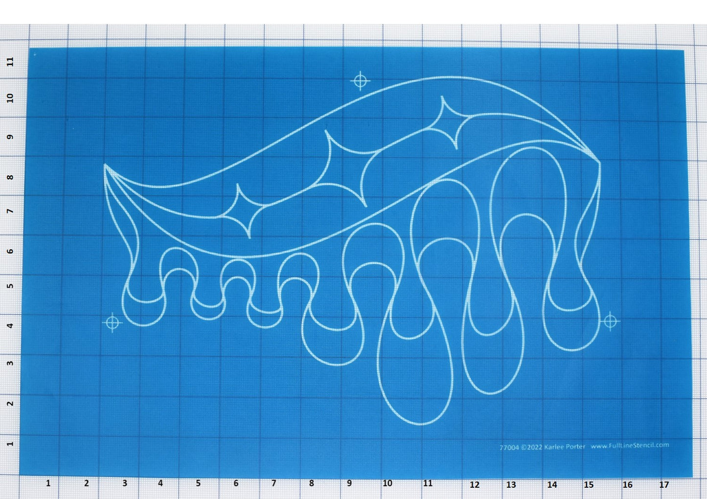 77000 Wisp & Waves Collection 12 3/4"x 9" Includes 4 interchangeable ...