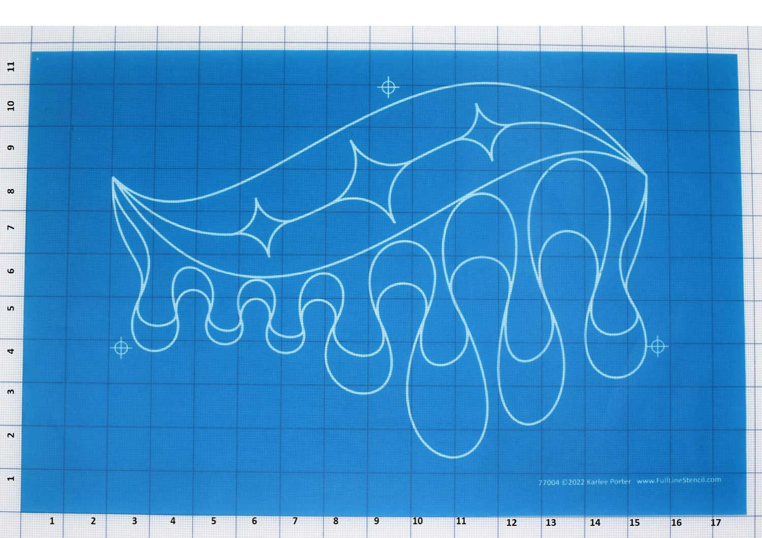 77000 Wisp & Waves Collection 12 3/4"x 9" Includes 4 interchangeable ...
