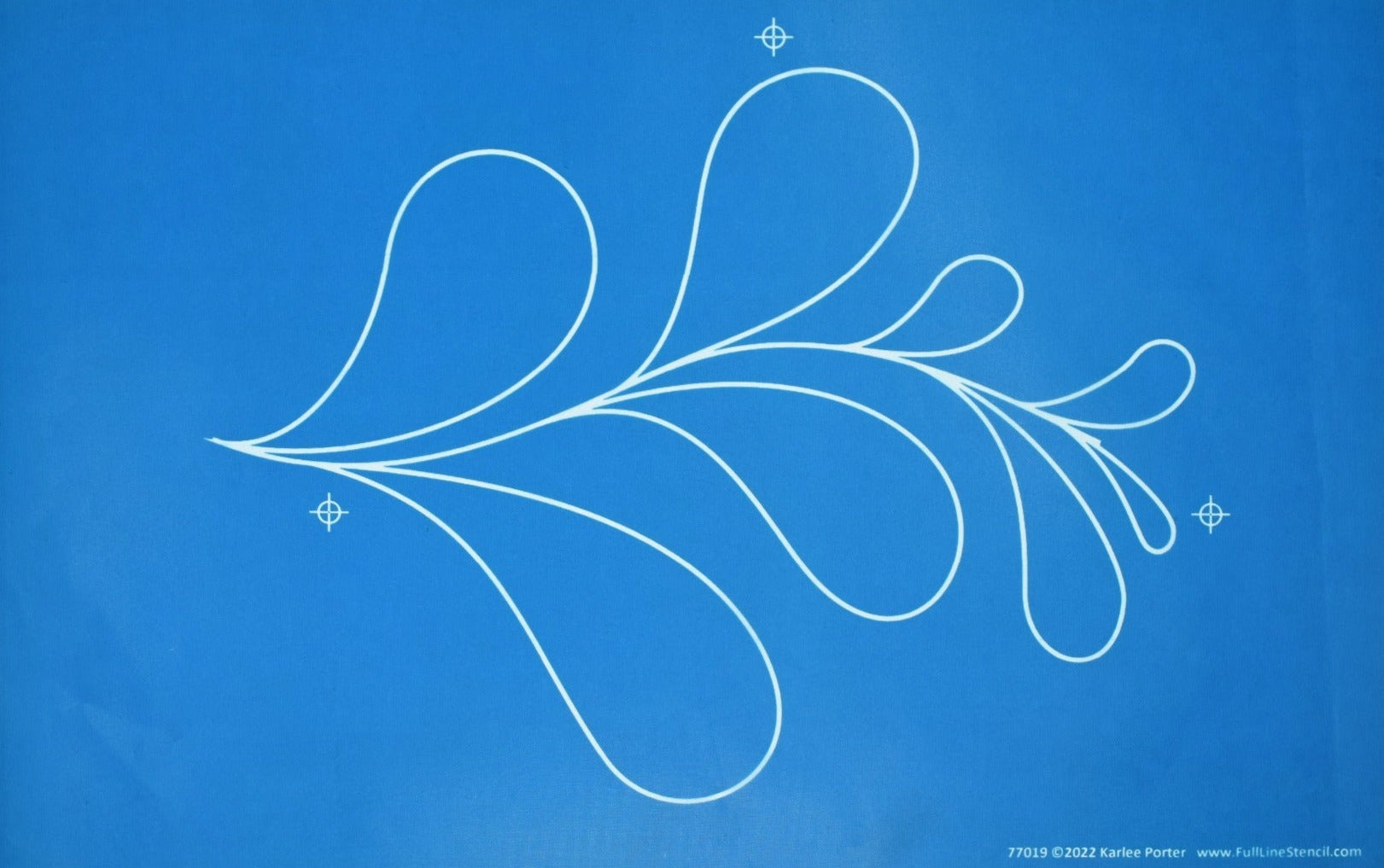 77019 Feather Simplicity Full Line Stencil by Hancy Creations – Hancy ...