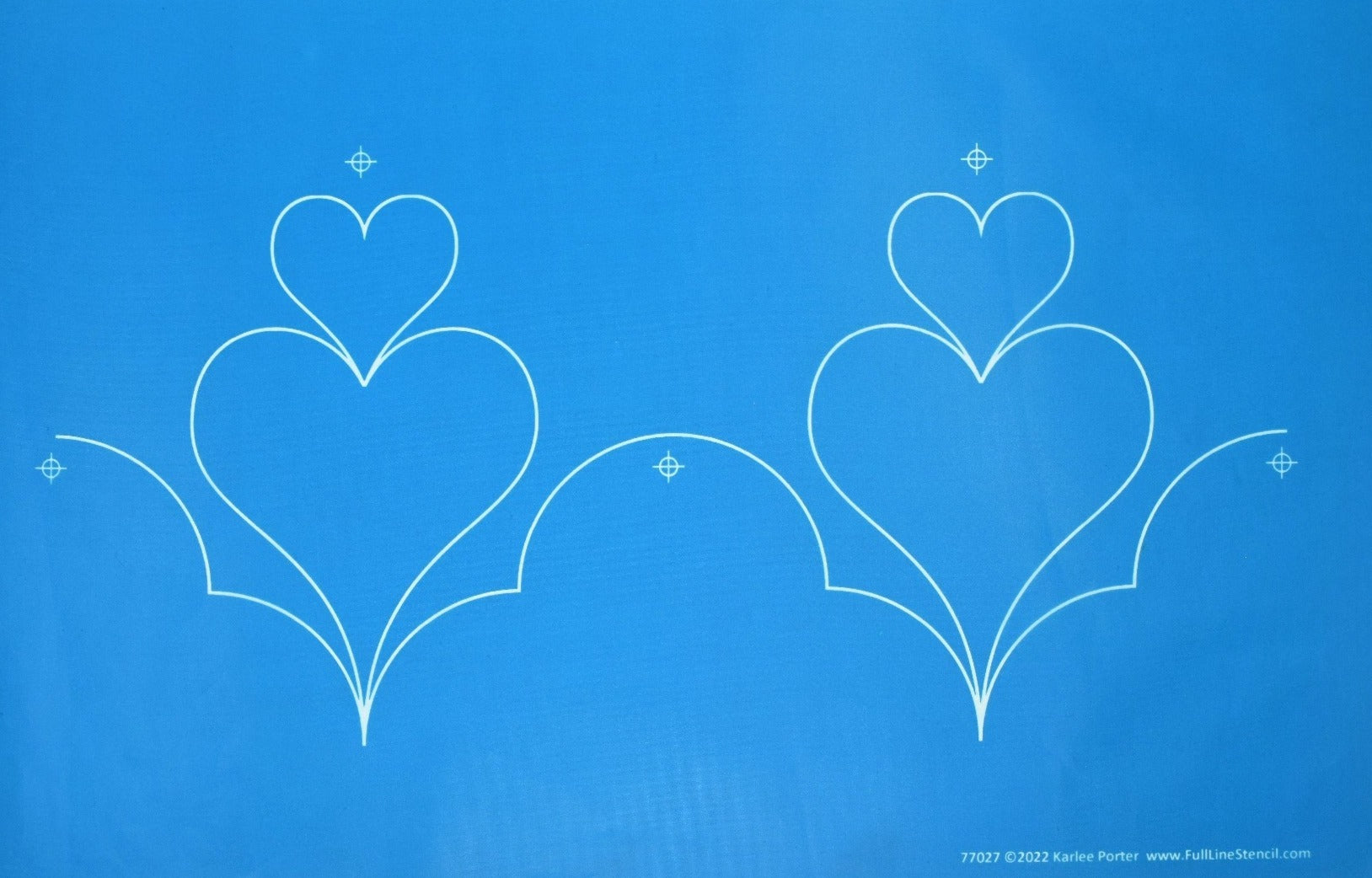 77027 Clam Glam - Love is Love Full Line Stencil by Hancy Creations ...
