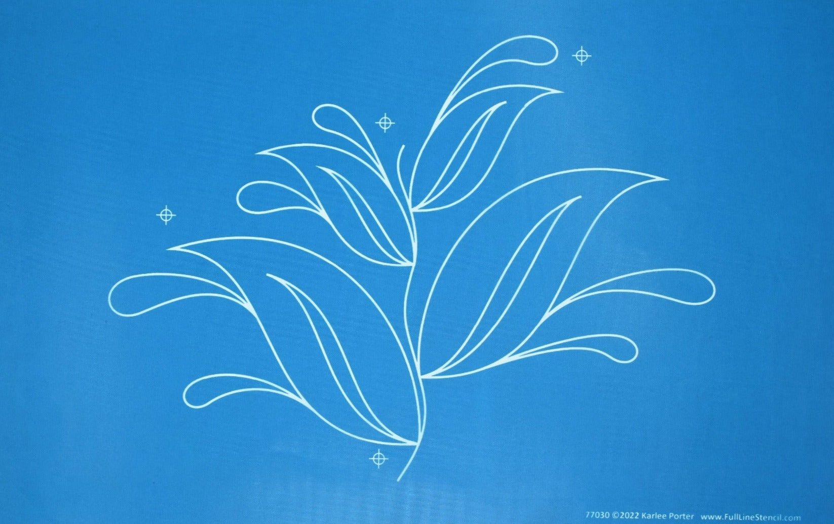 77030 Rainforest Leaf Full Line Stencil – Hancy Creations/Full Line ...