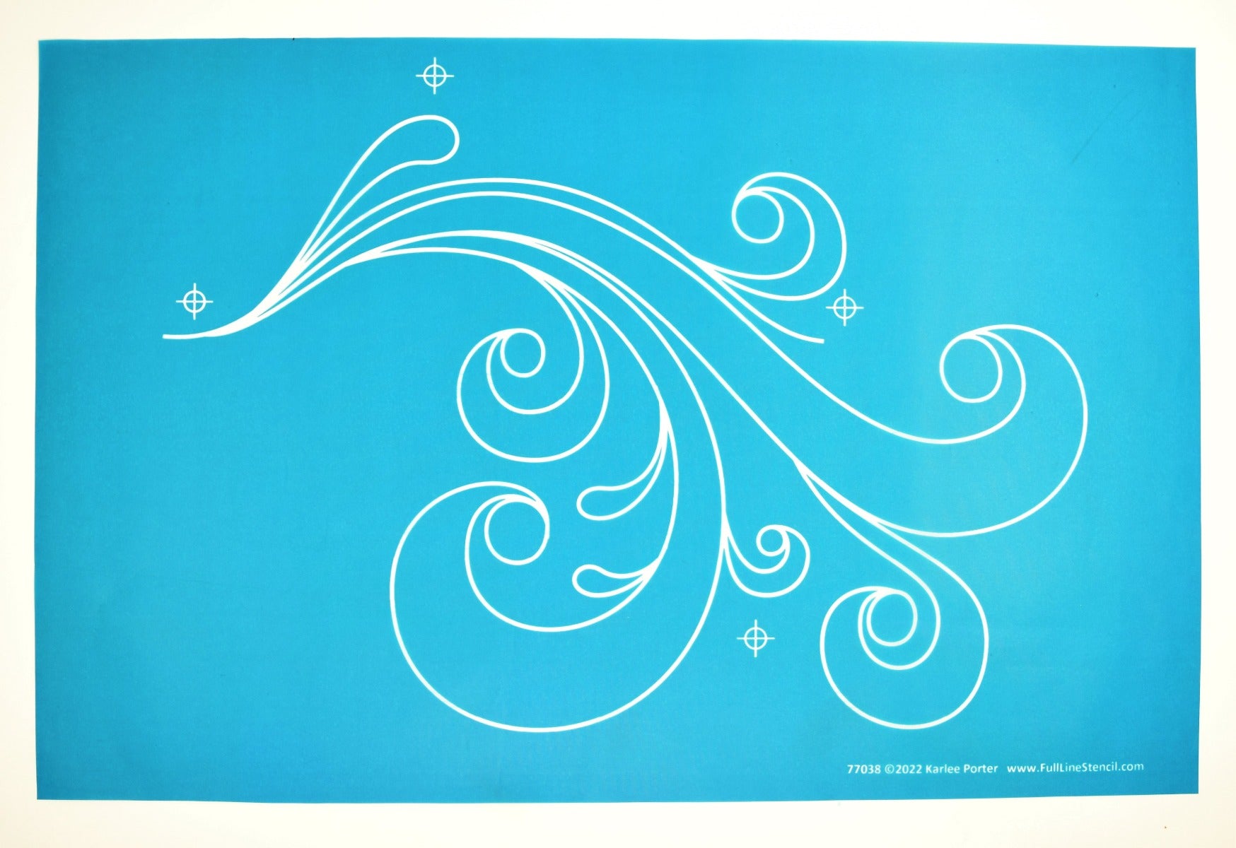 77038 Rip Curl Full Line Stencil – Hancy Creations/Full Line Stencil Store