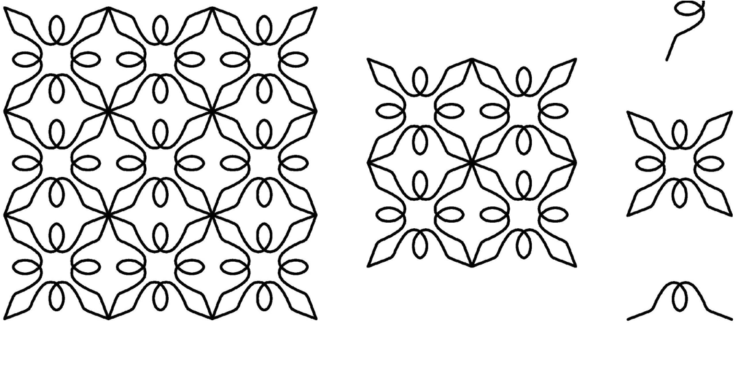 30631 Outside Loop, 3x – Hancy Creations/Full Line Stencil Store